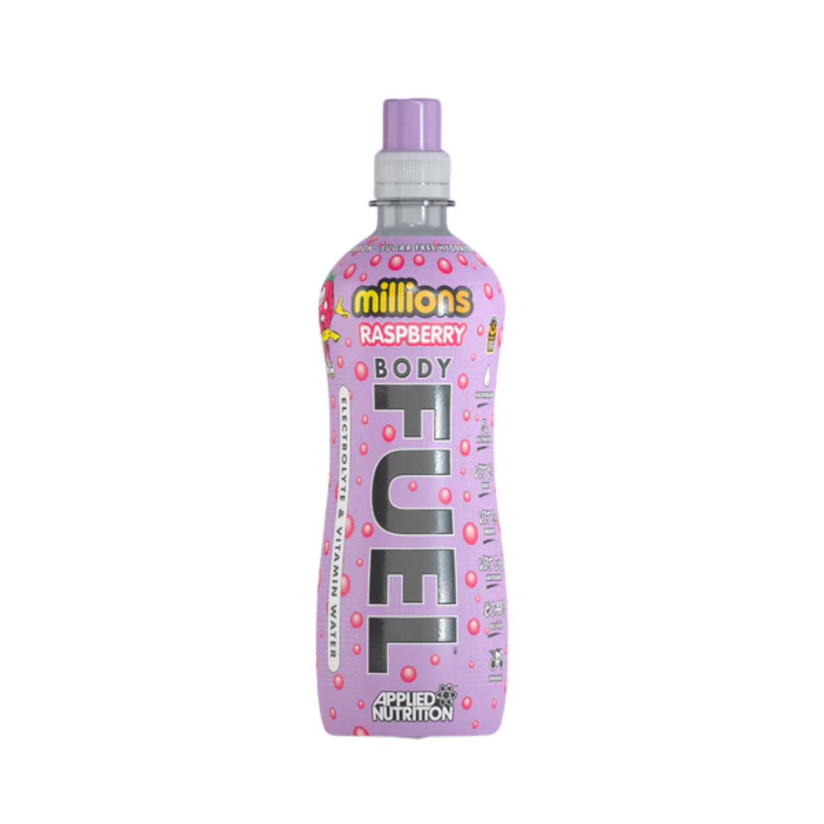 APPLIED BODY FUEL ELECTROLYTE MILLIONS RASPBERRY 500 ML | Karika